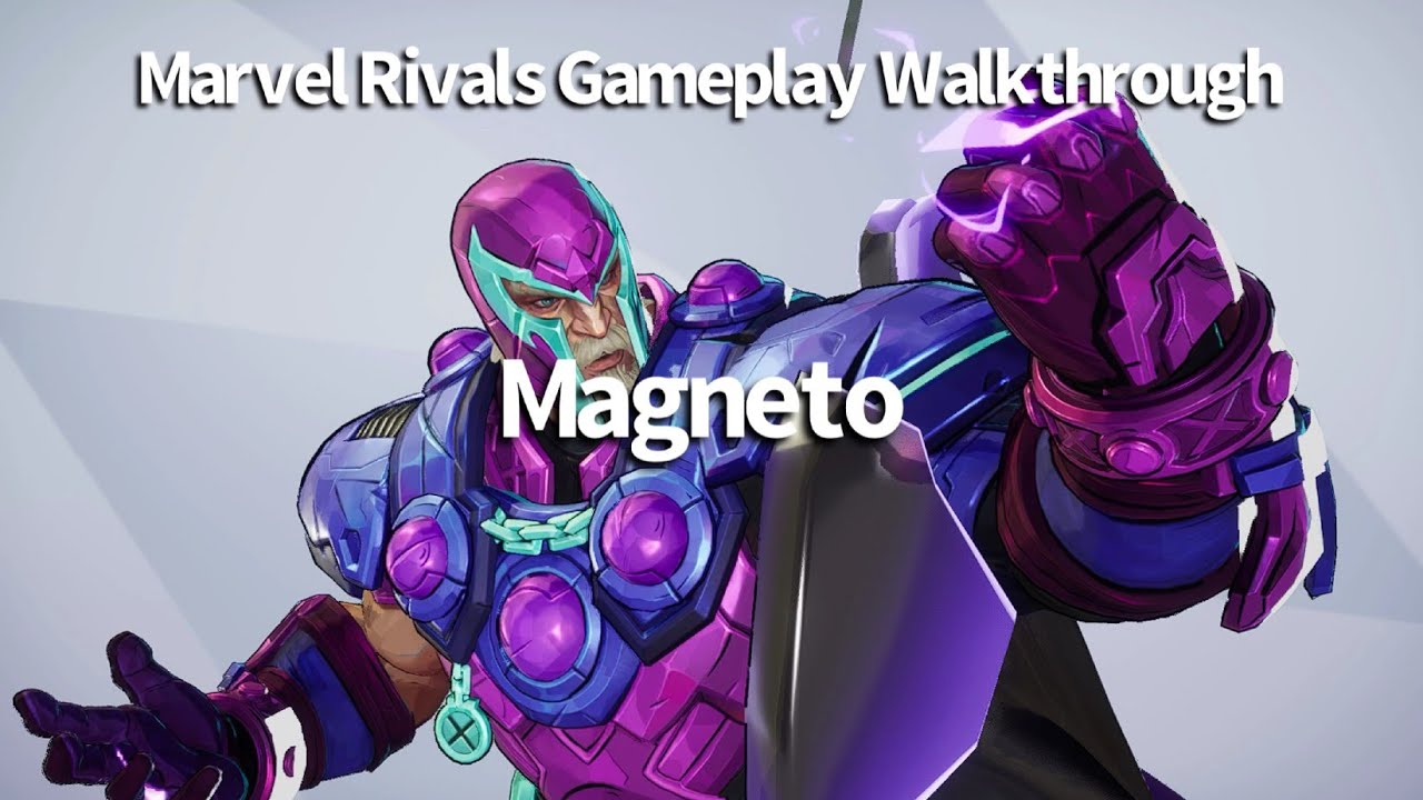 Marvel Rivals Gameplay Walkthrough: Magneto (Diamond Elo) - YouTube