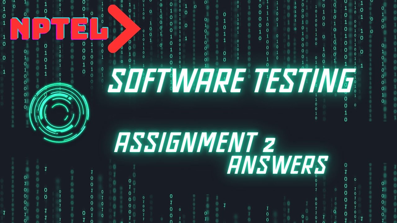 Assignment 2 Answers Software Testing Nptel Hanumansview Youtube