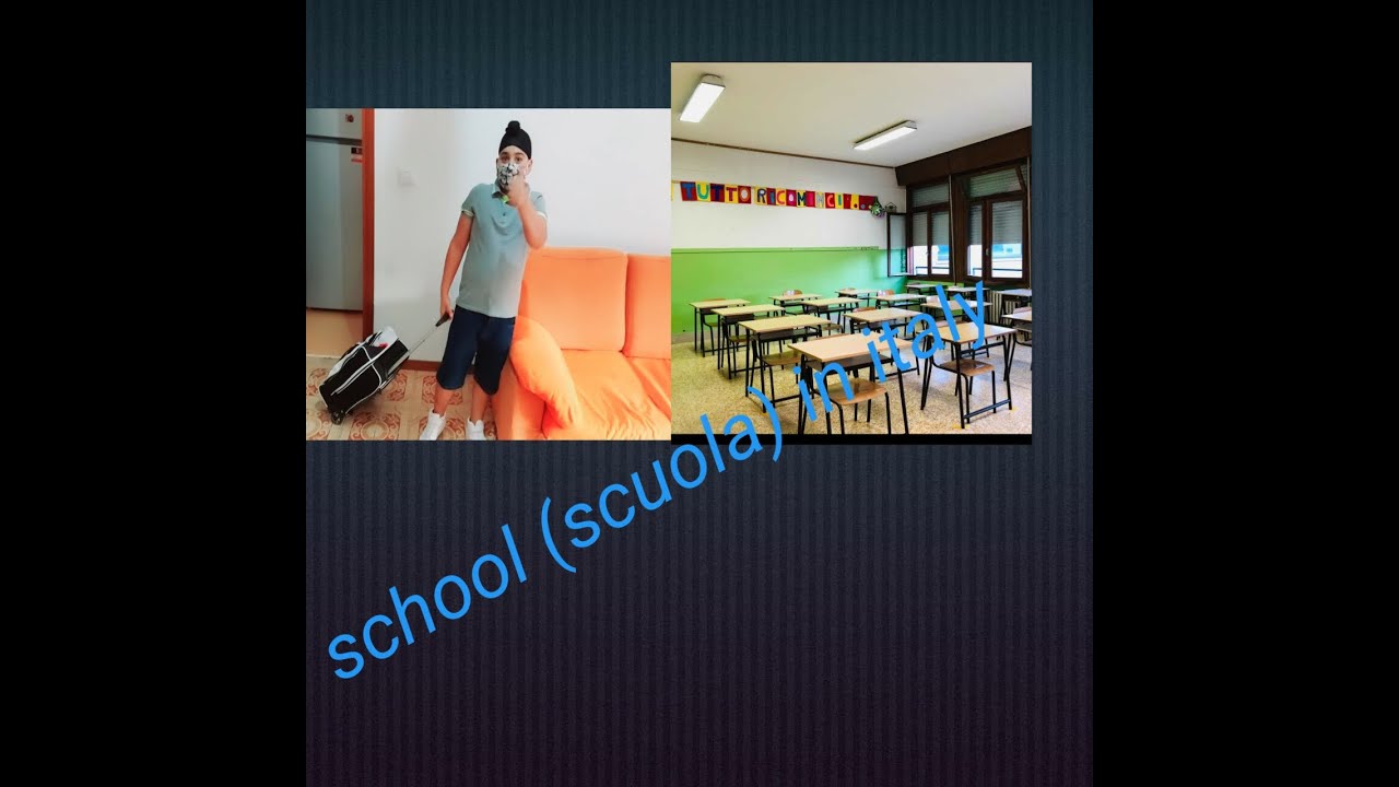 FIRST DAY OF SCHOOL ( SCUOLA) AFTER LONG SUMMER BREAK ||INDIAN FAMILY ...
