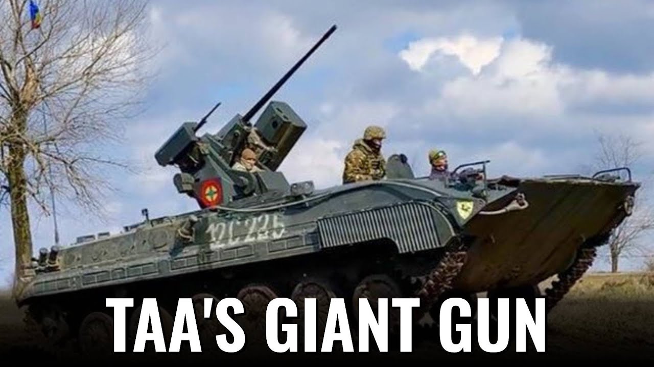 Unveiling the TAA: Romania's Next-Gen Tank Destroyer - YouTube