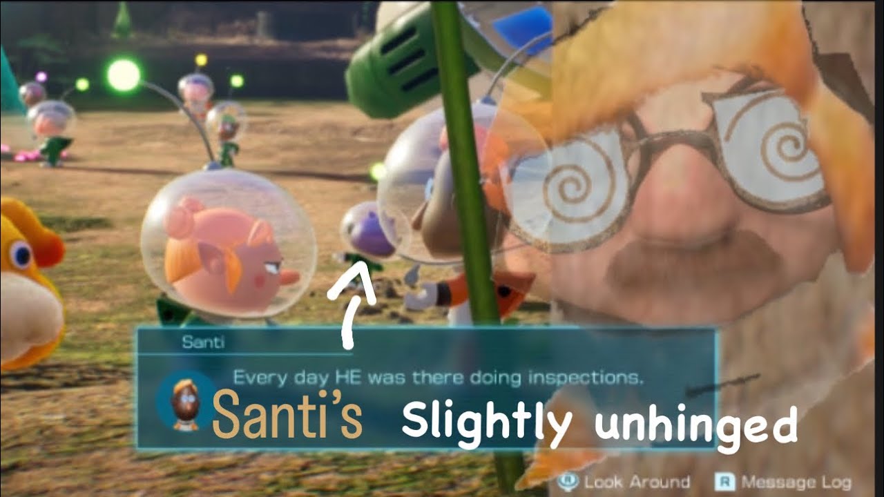Santi’s ( Rather Sad ) Life Story ~ Pikmin 4’s Castaway Conversations ...