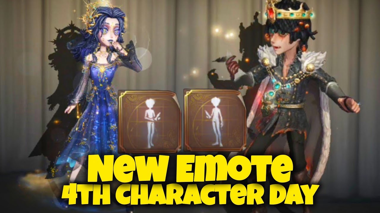 NEW EMOTE 4th Character Day Ada Emil Identity V - YouTube