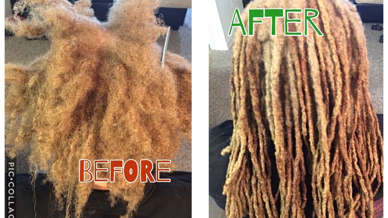 REATTACHING NATURALLY GROWN LOCS | NO THREAD | NO GLUE | NO WEAVE - YouTube