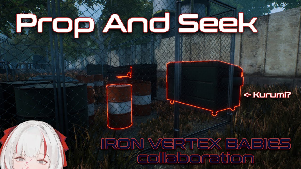 【PROP AND SEEK】 Family collab with my IRON VERTEX cousins!! 💗 - YouTube