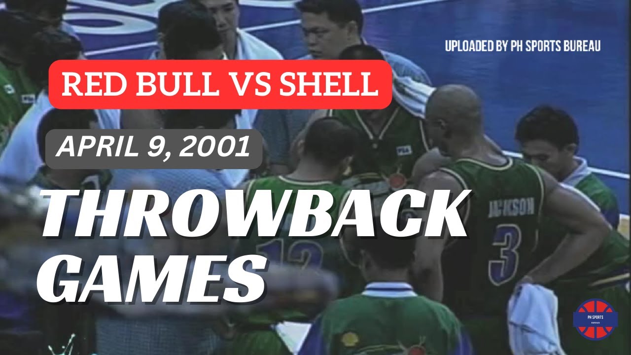 RED BULL vs SHELL | April 9, 2001 | Full Game | PBA Throwback - YouTube