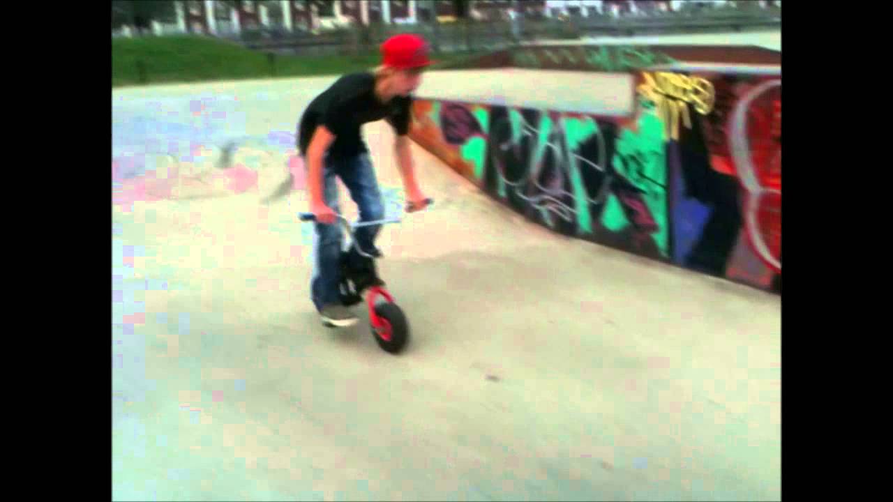The copy of the rocker mini bmx (RideUTG) - YouTube