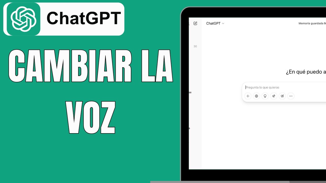 Cómo Cambiar la Voz de ChatGPT - YouTube