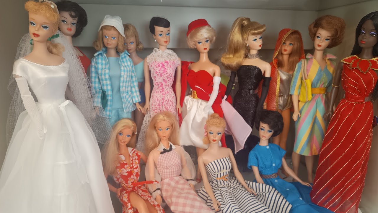 Vintage Barbie and Silkstone Barbie Collection. - YouTube