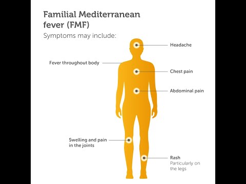 Familial Mediterranean Fever FMF genetic autoinflammatory disorder ; Causes, Symptoms, Features