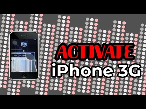 How to Activate / Unlocked iPhone 3G in 2021 - YouTube
