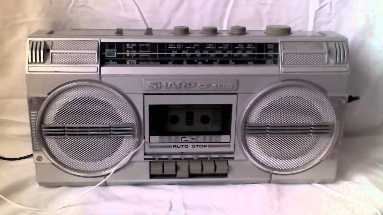 Sharp GF-4500H(S) Boombox Made in Malaysia **FOR SALE!** - YouTube