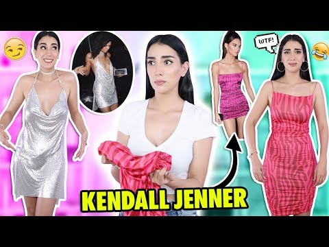 PROBANDO LOS VESTIDOS de KENDALL JENNER! 😐Baratos de Aliexpress ¿Vale la pena? 🤑  | Claudipia