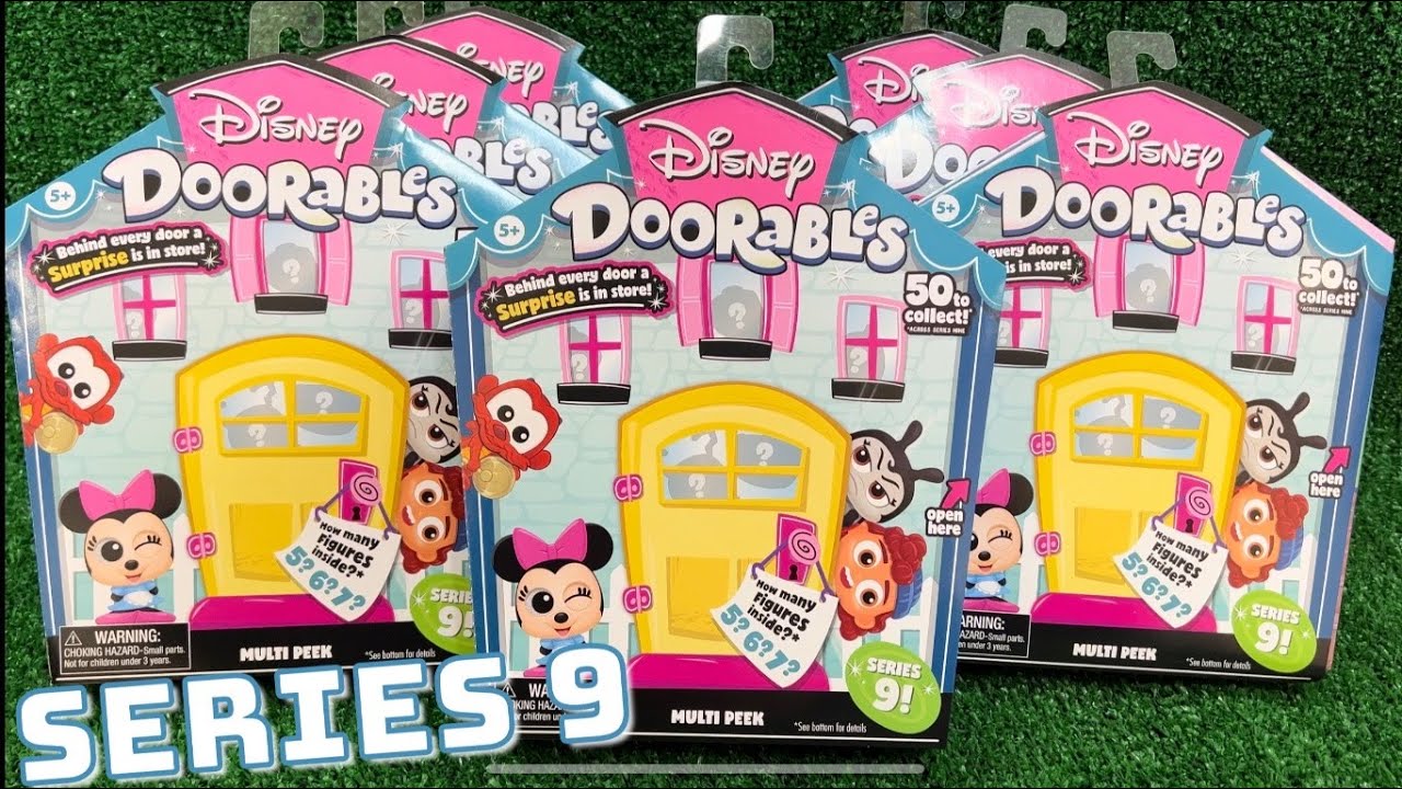 DISNEY DOORABLES SERIES 9 WITH CODES TOY UNBOXING - YouTube