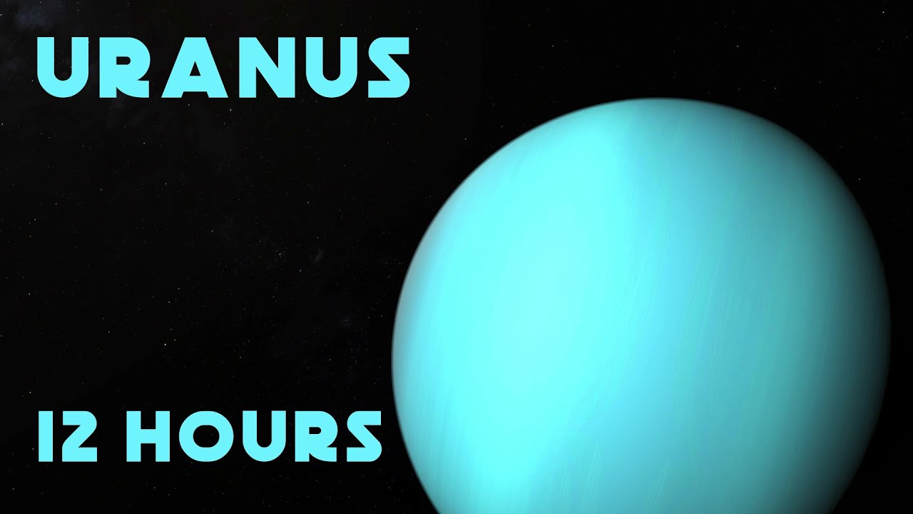 Sound of Uranus | 12 Hours of Space Ambient Sounds - YouTube
