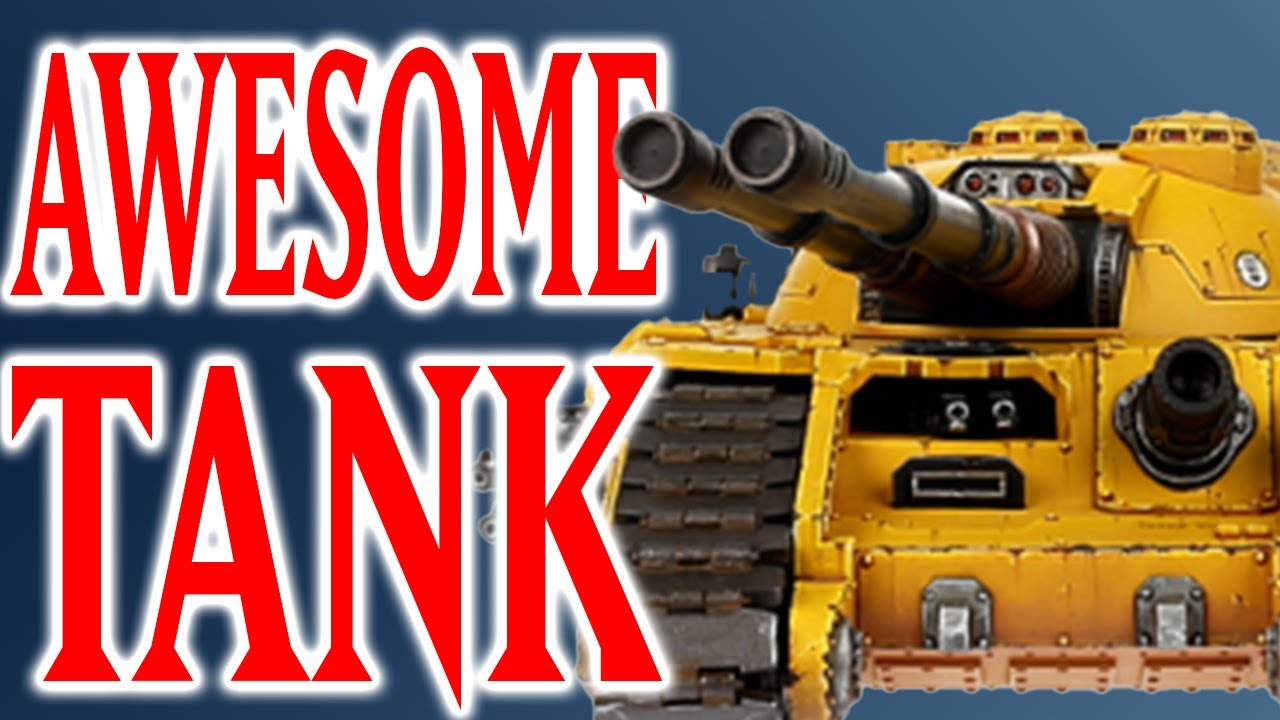 The Fellblade Is the Perfect Giant Space Marine Tank In Warhmmer 40k ...