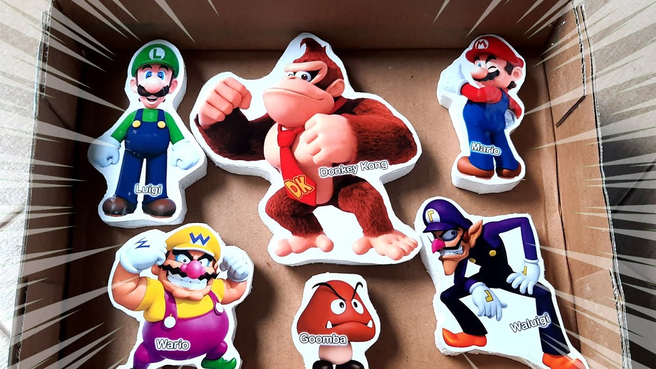 #58 Box Full of Mario Bros v Donkey Kong Falling asleep with Super ...