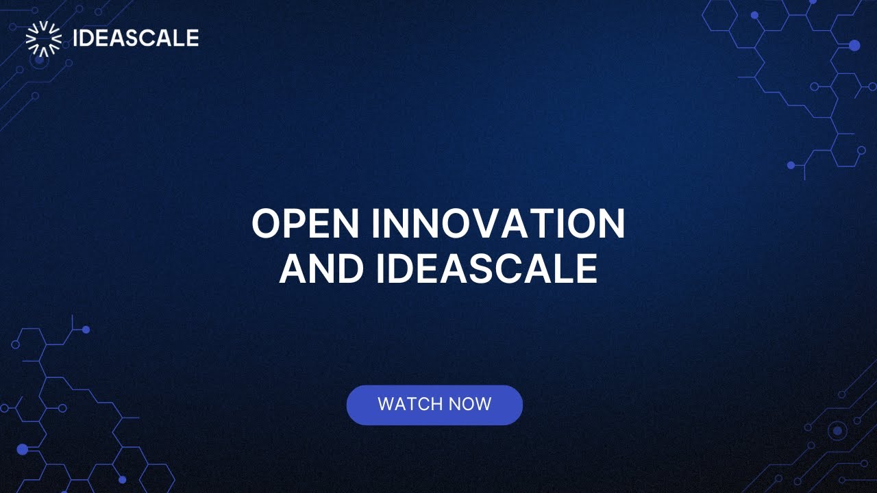 Open Innovation and IdeaScale - YouTube