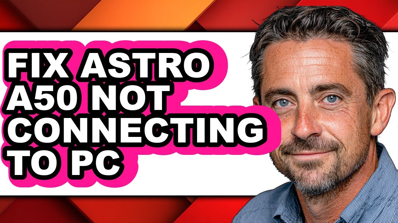How to Fix Astro A50 Not Connecting to Pc - Easy Guide - YouTube