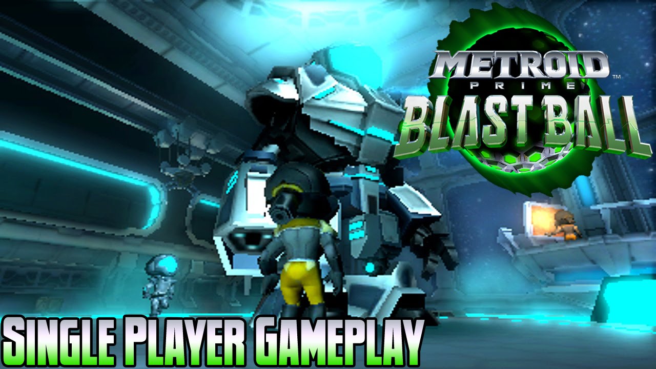 Metroid Prime: Blast Ball Single Player Demo Gameplay - YouTube