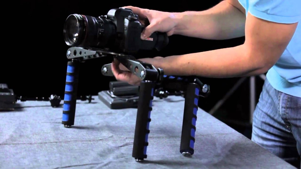 Spider steady (DSLR SHOULDER MOUNT) - YouTube