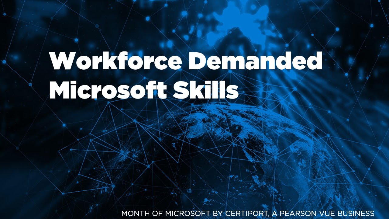 Month of Microsoft: Workforce Demanded Microsoft Skills - YouTube