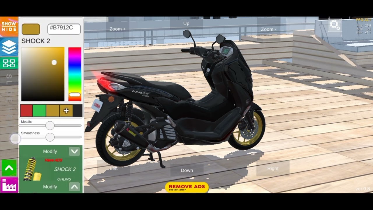 Cara menggunakan Aplikasi Modifikasi NMAX, The Max 2. - YouTube