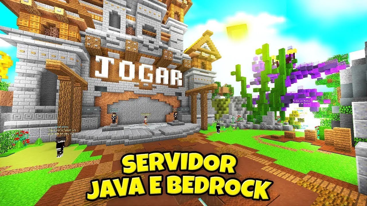 NOVO SERVIDOR de SKYBLOCK CLÁSSICO para MINECRAFT 1.21 para MINECRAFT JAVA e BEDROCK - YouTube