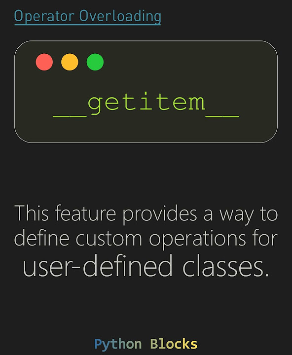 Python Operator Overloading Expert - YouTube