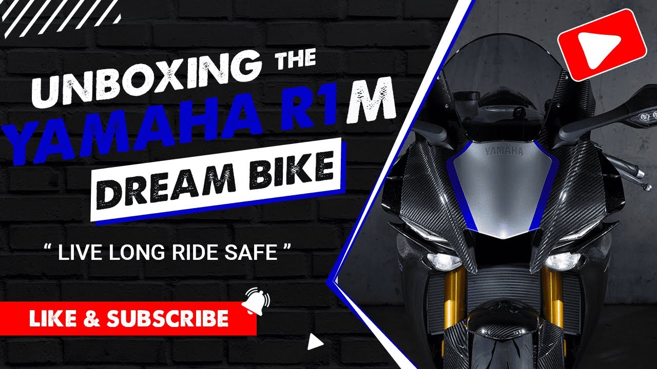 Unboxing The 2020 Yamaha R1M - YouTube