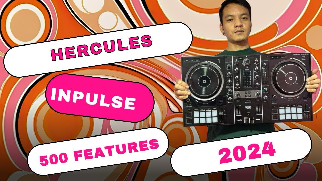 REVIEW HERCULES INPULSE 500 DJ CONTROLLER WITH VIRTUAL DJ SOFTWARE ...