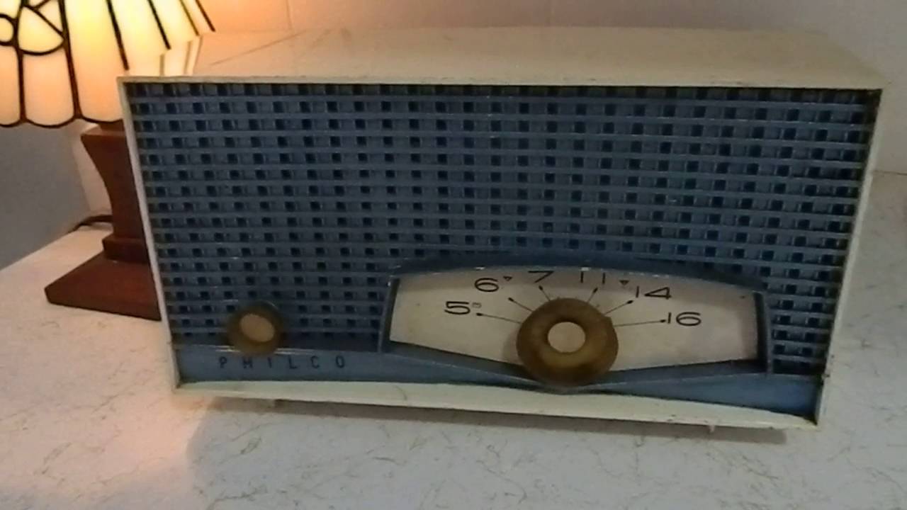 1959 Vintage Philco Radio - Extremely RARE!! - YouTube