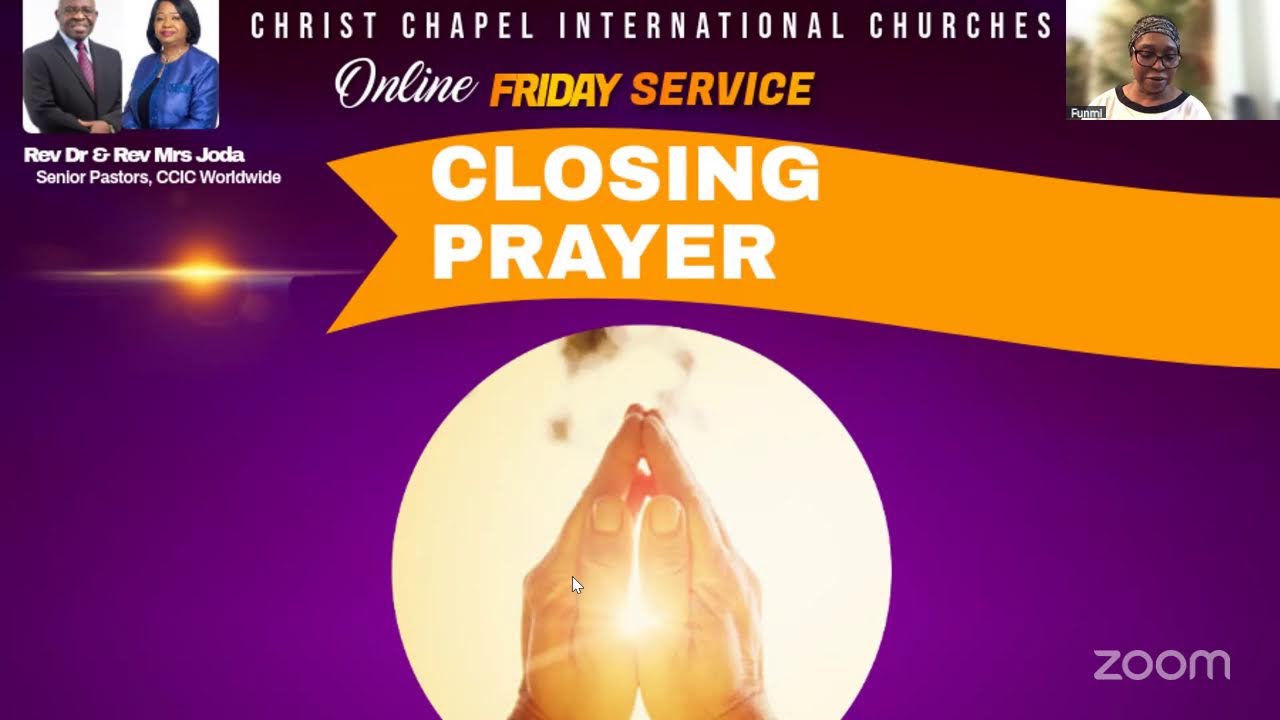 CCIC London Friday Service - Fri 9th Jan 2026, Rev Tony Obi - YouTube