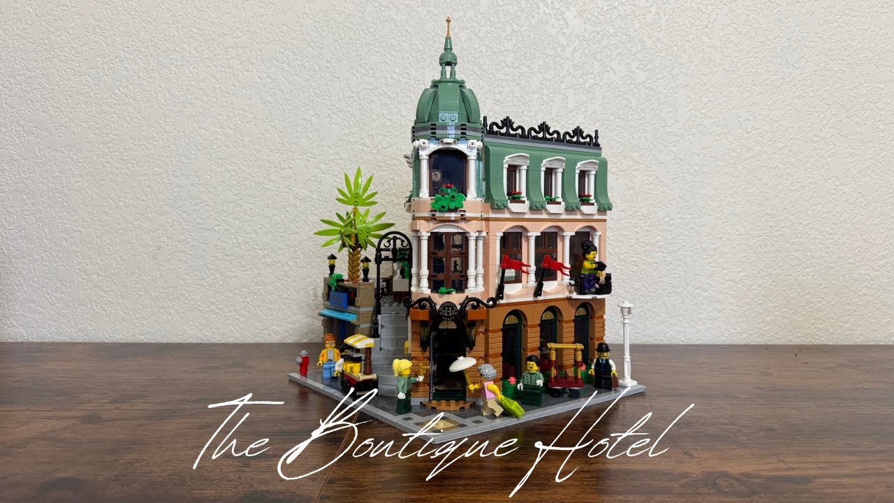 The Luxurious 5 Star Lego Boutique Hotel - YouTube