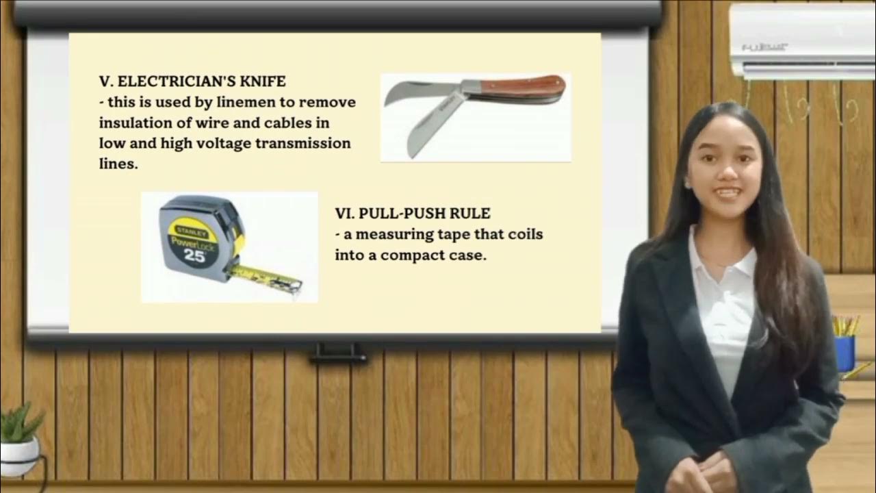 DEMO TEACHING ABOUT BASIC TOOLS AND MATERIALS IN ELECTRICAL ...