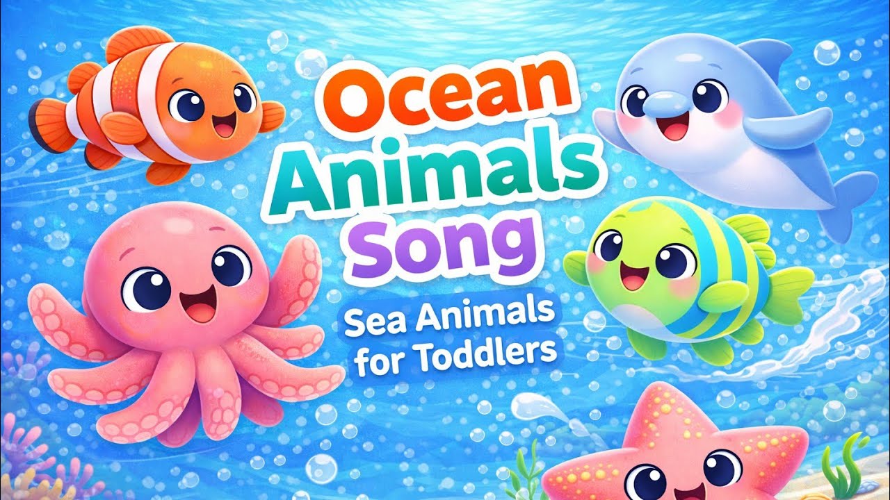 Ocean Animals Song | Sea Animals for Toddlers - YouTube