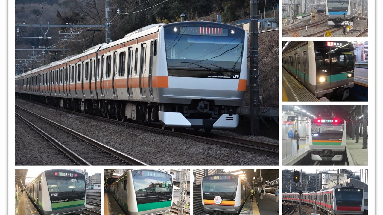 [ミニ鉄道PV]E233系PV - YouTube