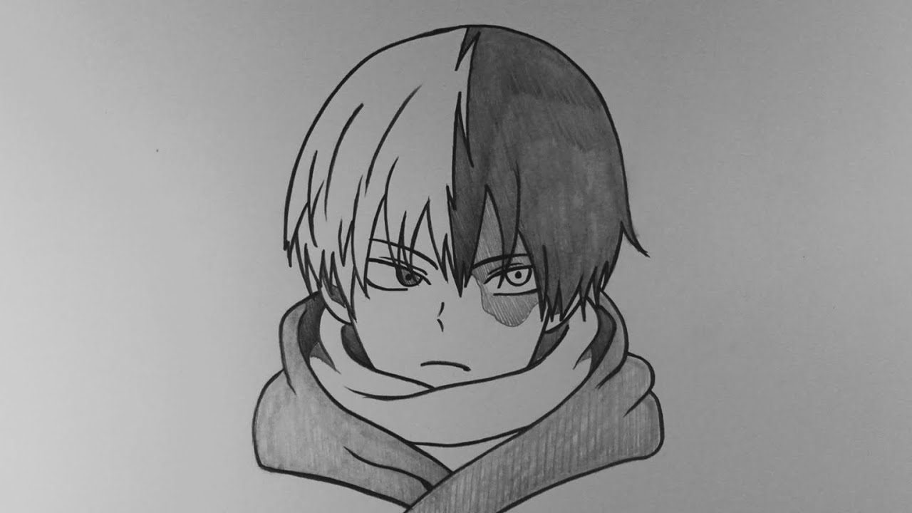 Cara menggambar anime simpel mudah untuk pemula step by step - YouTube