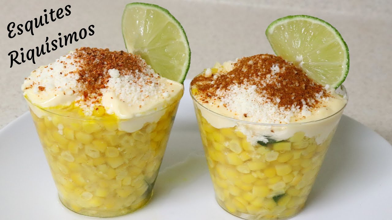 🌽LOS ESQUITES MÁS RICOS PARA NEGOCIO RECETA ı Antojito mexicano - YouTube