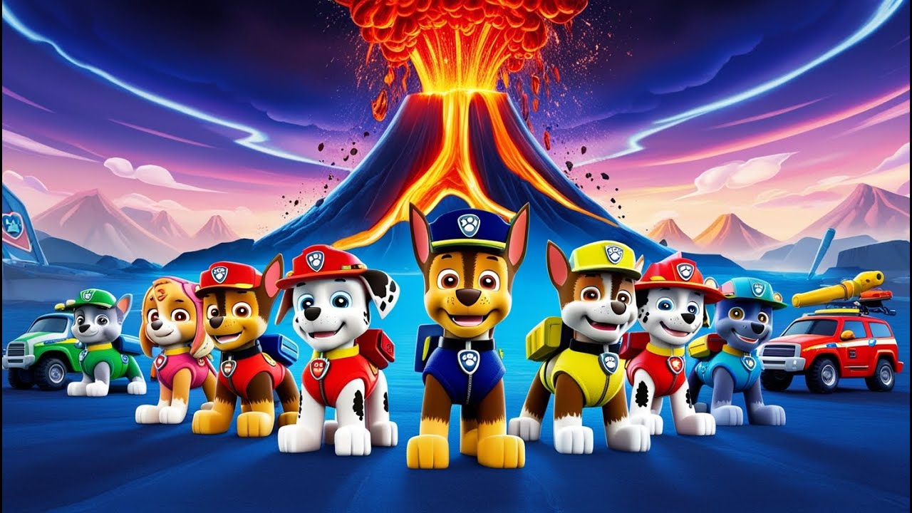 Skye’s Aerial Volcano Mission | Paw Patrol Special - YouTube