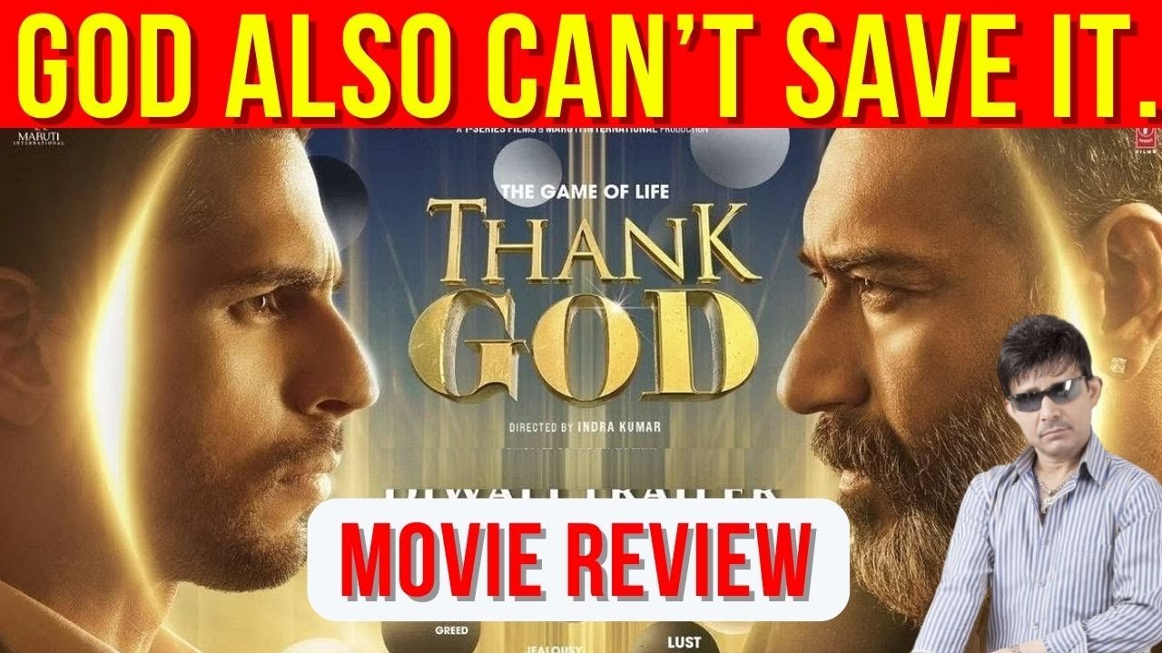 Thank God Movie Review | KRK | #krkreview #review #latestreviews # ...