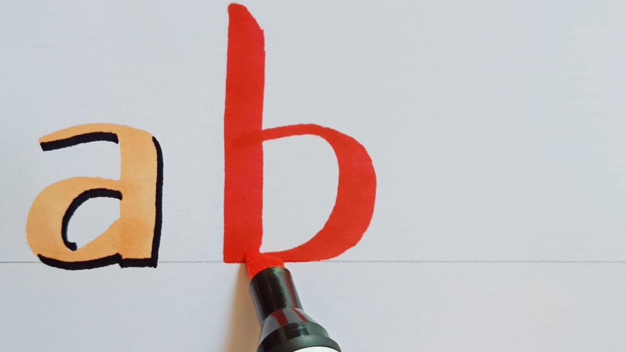 How to write English shadow small letters | Beautiful handwriting ...