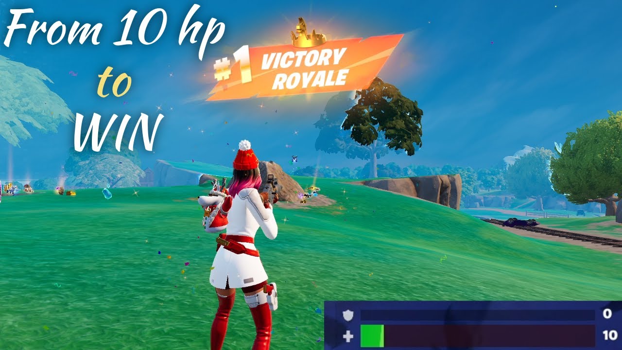 From 10 HP to Victory My Epic Fortnite Solo Win - Full game - YouTube