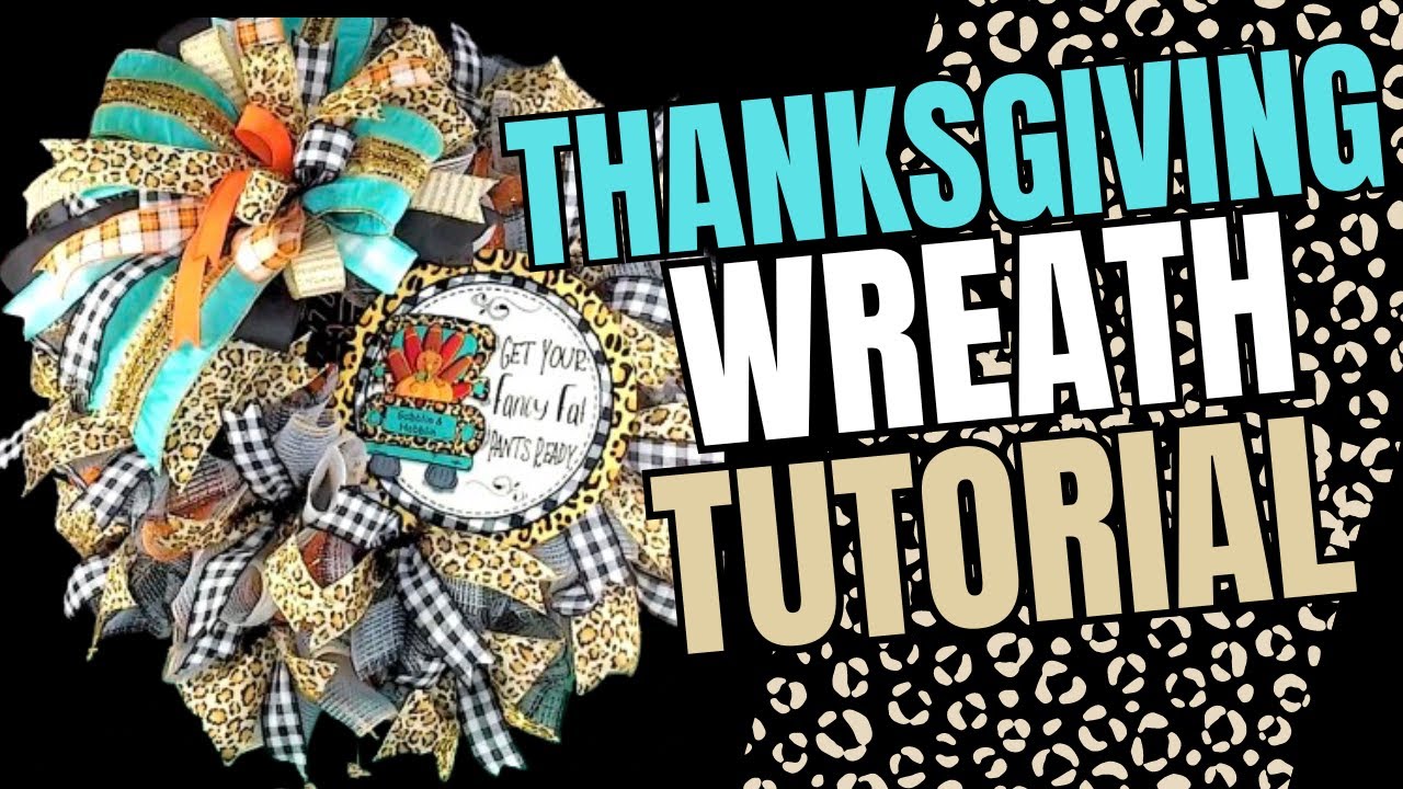 Deco Exchange Fancy Pants Ready Wreath - YouTube