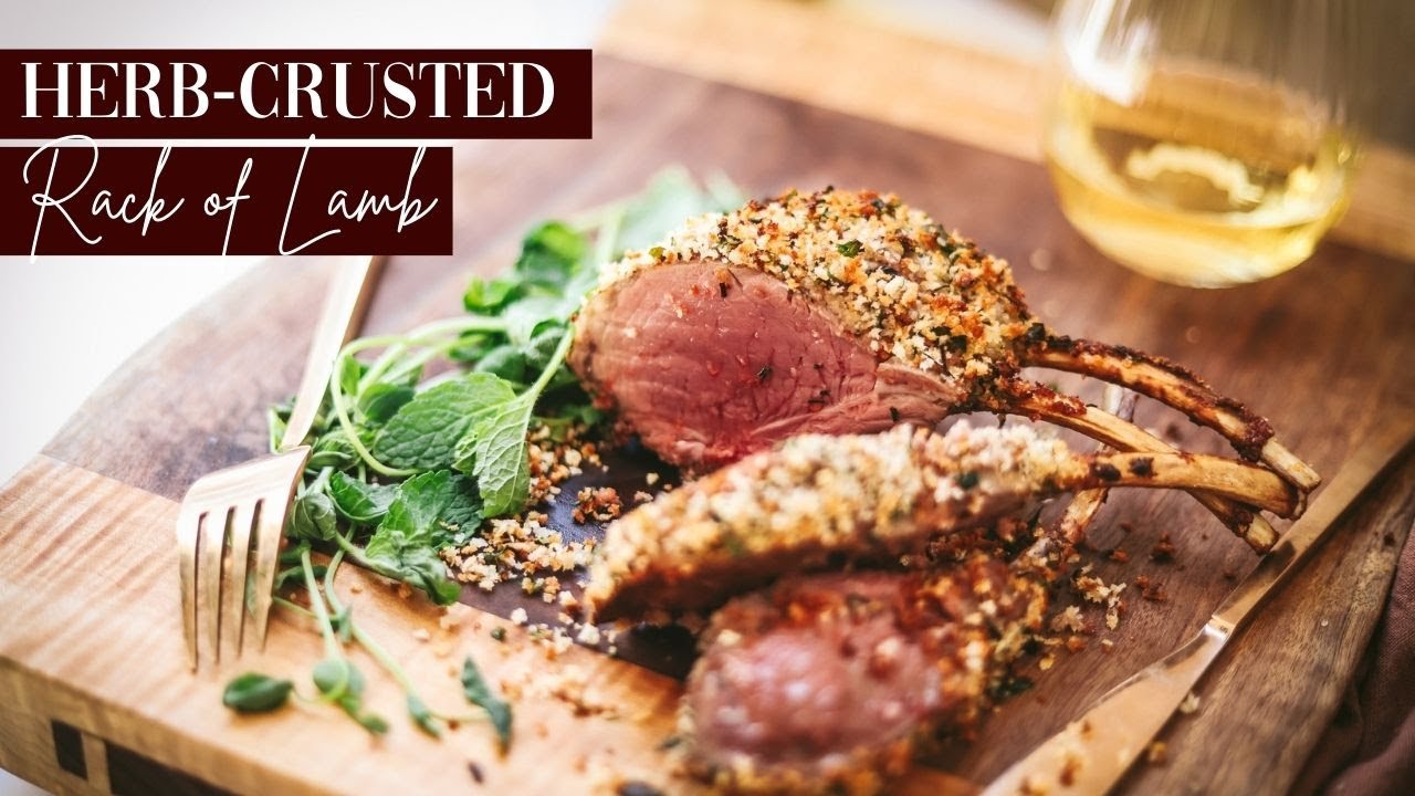 Herb-Crusted Rack of Lamb (Perfect for Entertaining!) - YouTube