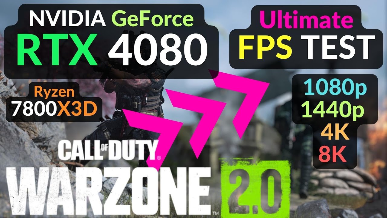 RTX 4080 CoD: Warzone 2.0 ALL SETTINGS TESTED 1080p 1440p 4K 8K - YouTube