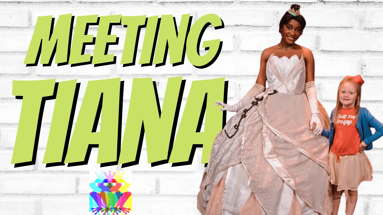 Meeting Tiana at Fairytale Hall - YouTube