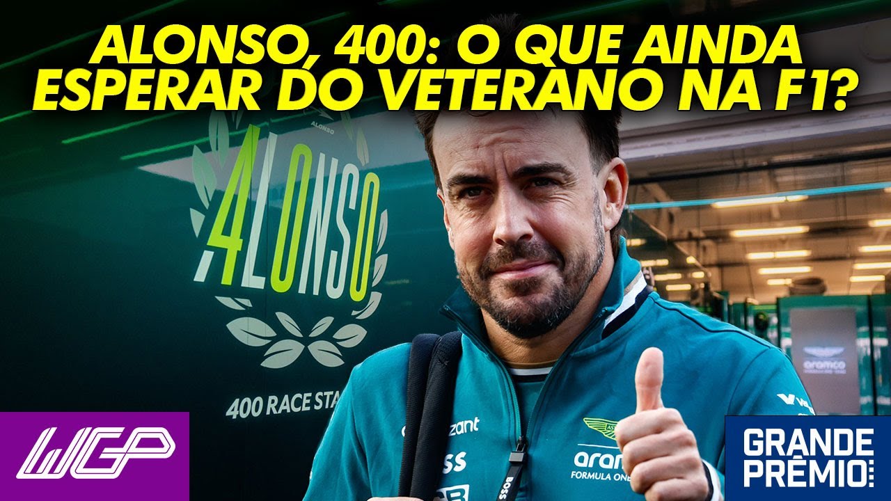 ALONSO chega aos 400 GPs SONHANDO EM TÍTULO + PRÉVIA da F1 no MÉXICO ...