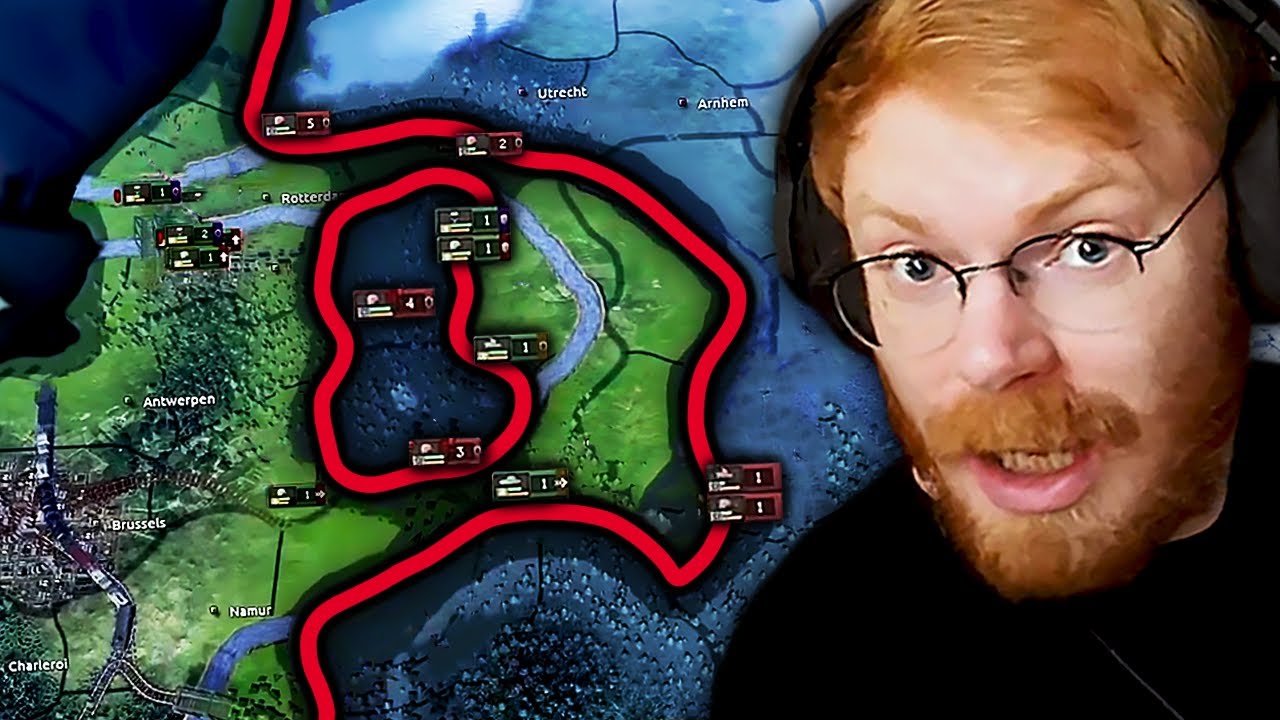 GREATEST COMEBACK in HOI4 1v1 League! - YouTube