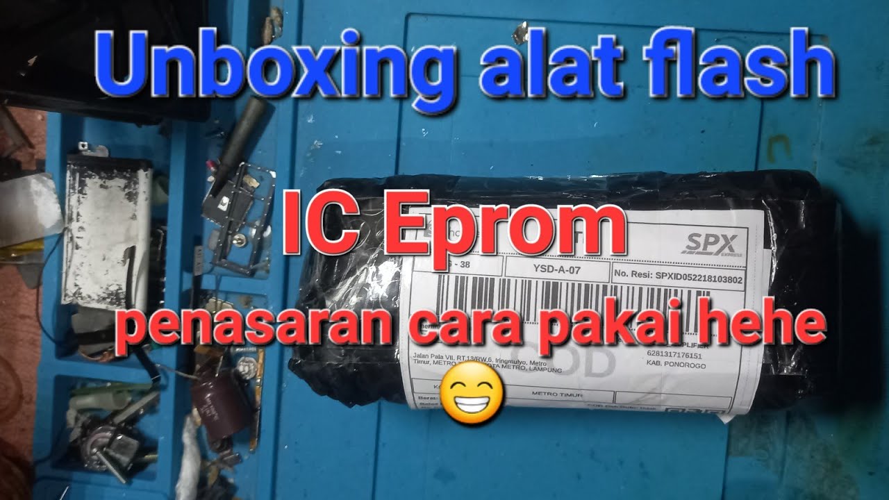 unboxing alat flash eprom #youtubeshorts #shortsvideo @multielektro9121 ...