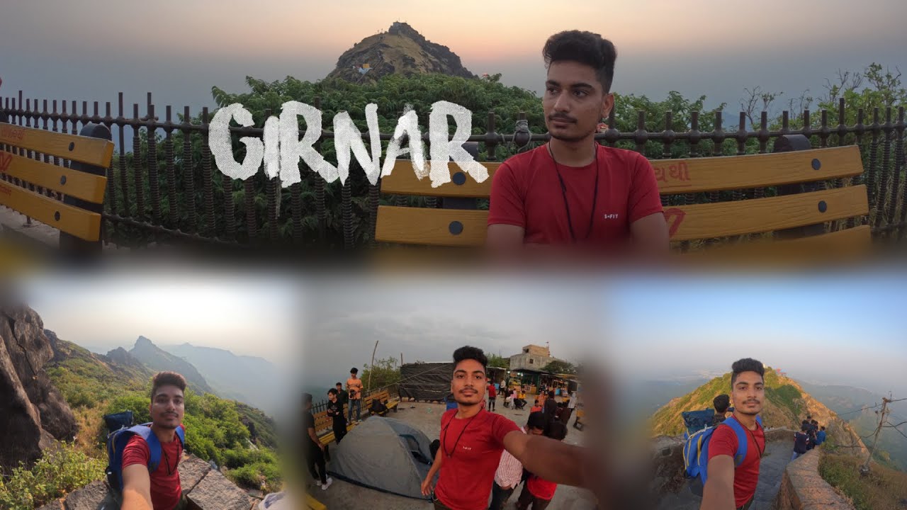 Day5 Morning on girnar || Night Camping at Girnar || Traveling without ...